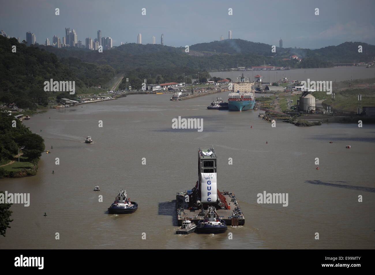 Panama Canal New Gates High Resolution Stock Photography and Images - Alamy