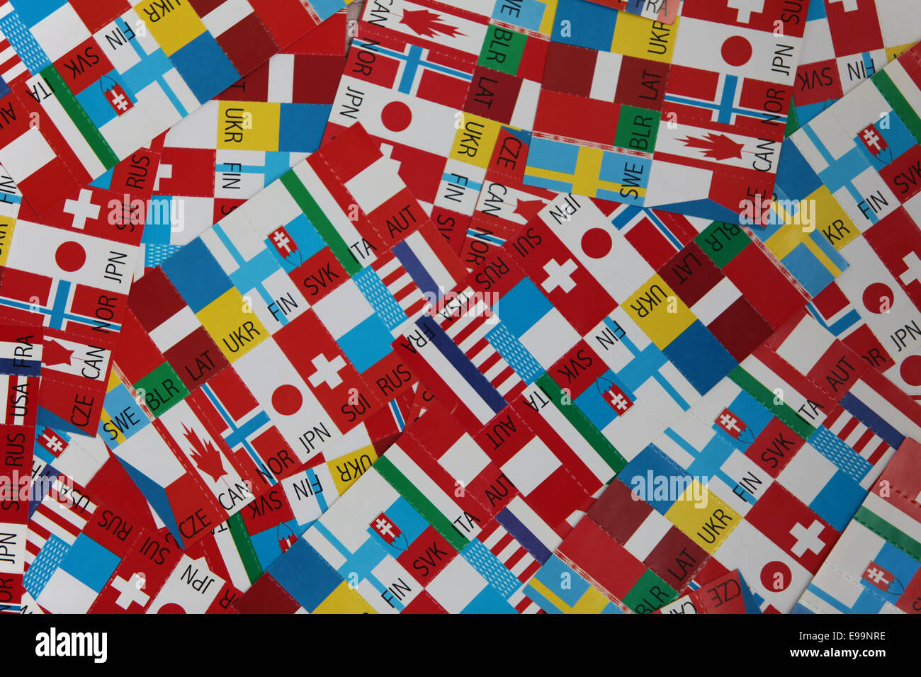 Flags of different countries, background Stock Photo - Alamy