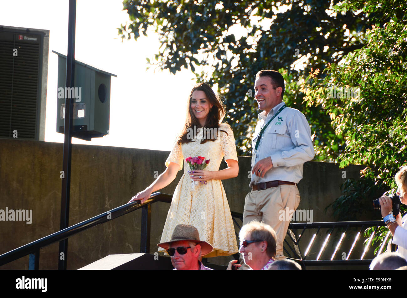 Prince William and Catherine, Duchess of Cambridge visit Taronga Zoo in ...