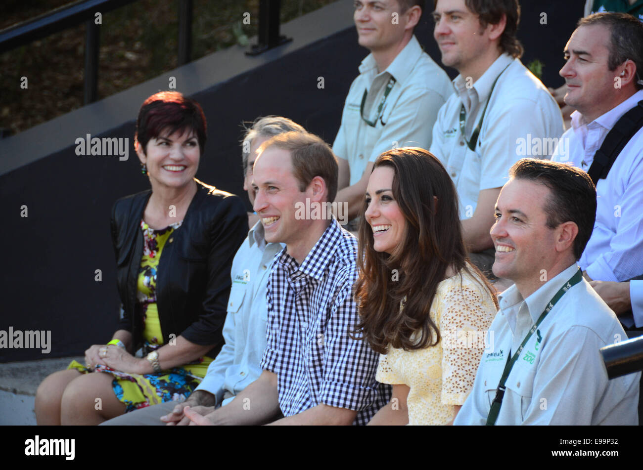 Prince William and Catherine, Duchess of Cambridge visit Taronga Zoo in ...