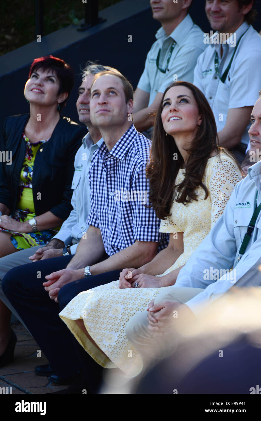 Prince William and Catherine, Duchess of Cambridge visit Taronga Zoo in ...