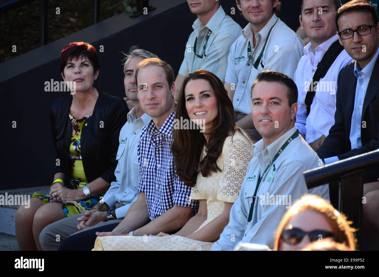 Prince William and Catherine, Duchess of Cambridge visit Taronga Zoo in ...