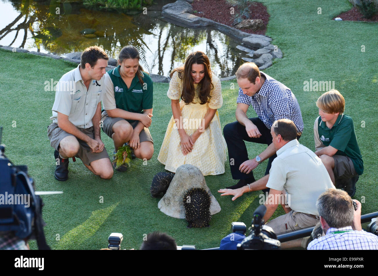 Prince William and Catherine, Duchess of Cambridge visit Taronga Zoo in ...