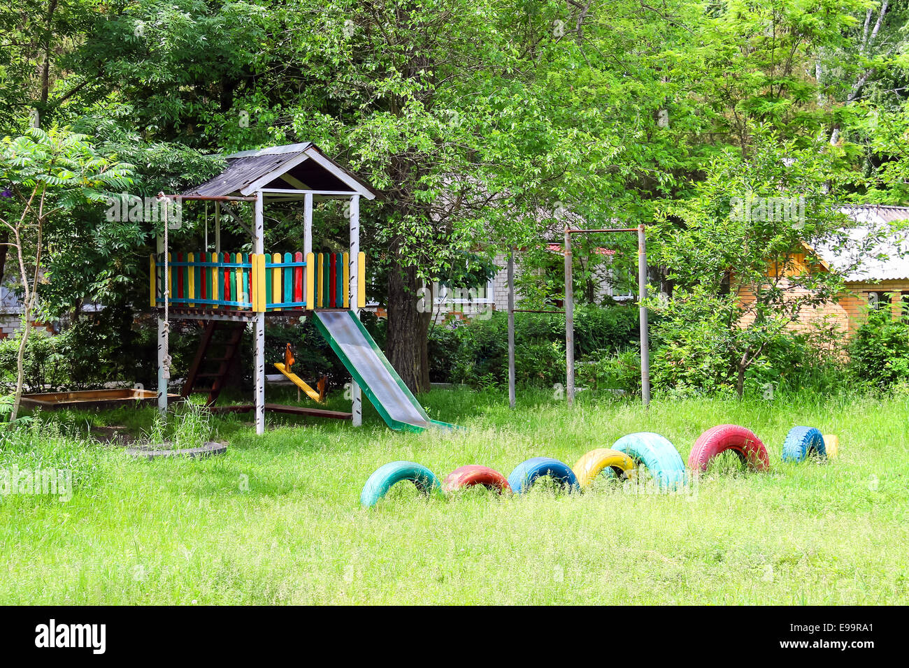 Country playground hi-res stock photography and images - Alamy