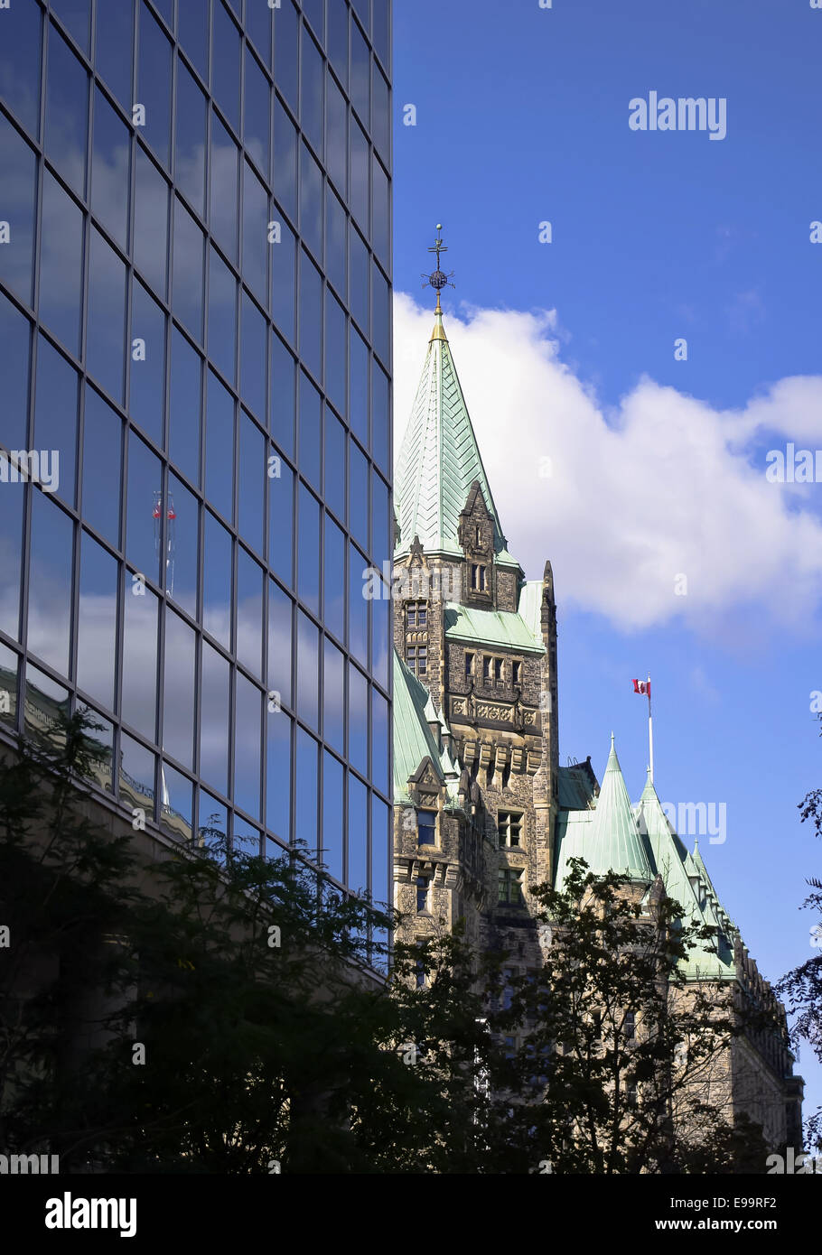 Confederation building tower hi-res stock photography and images - Alamy