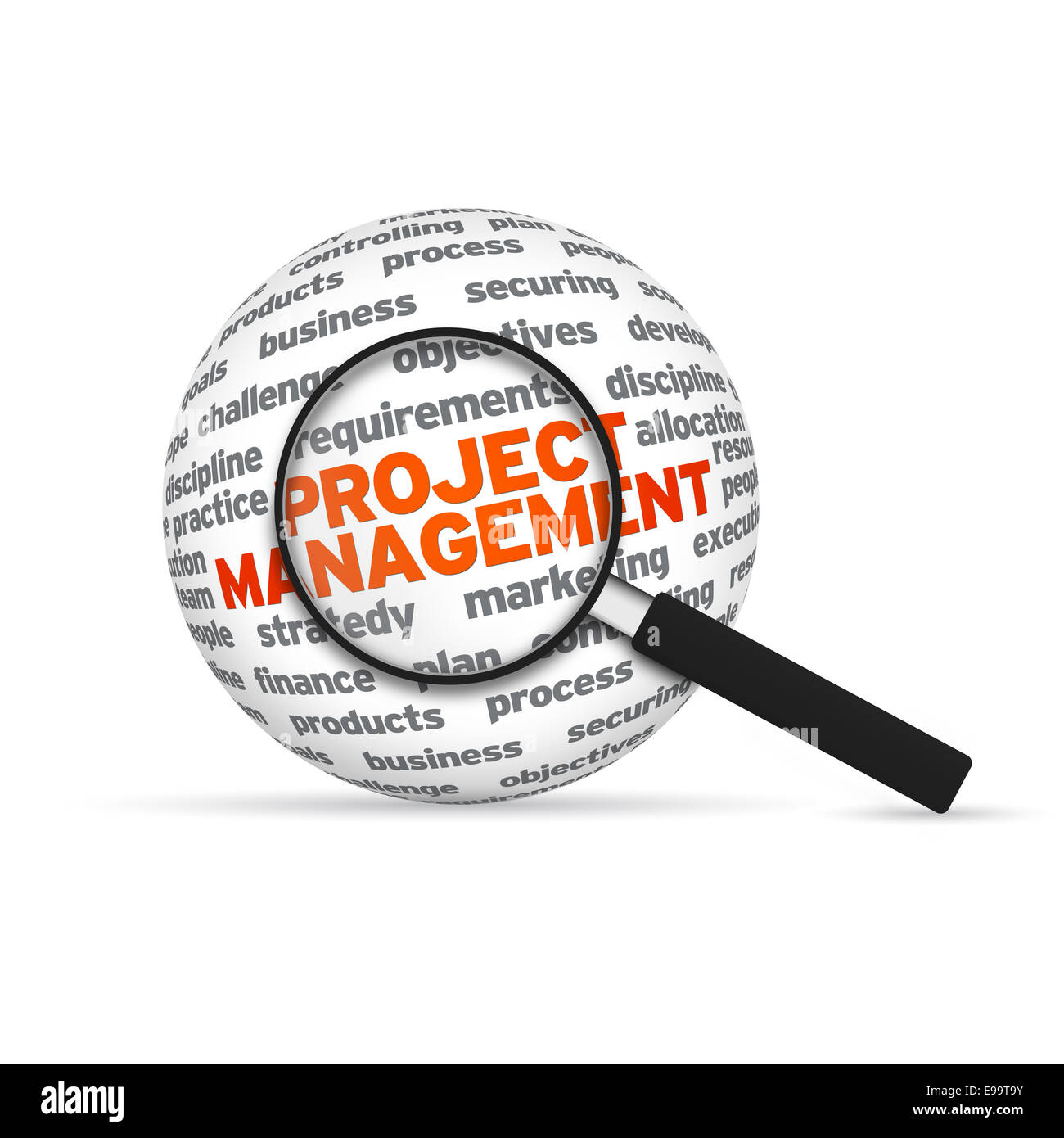 Business team project management Cut Out Stock Images & Pictures - Alamy