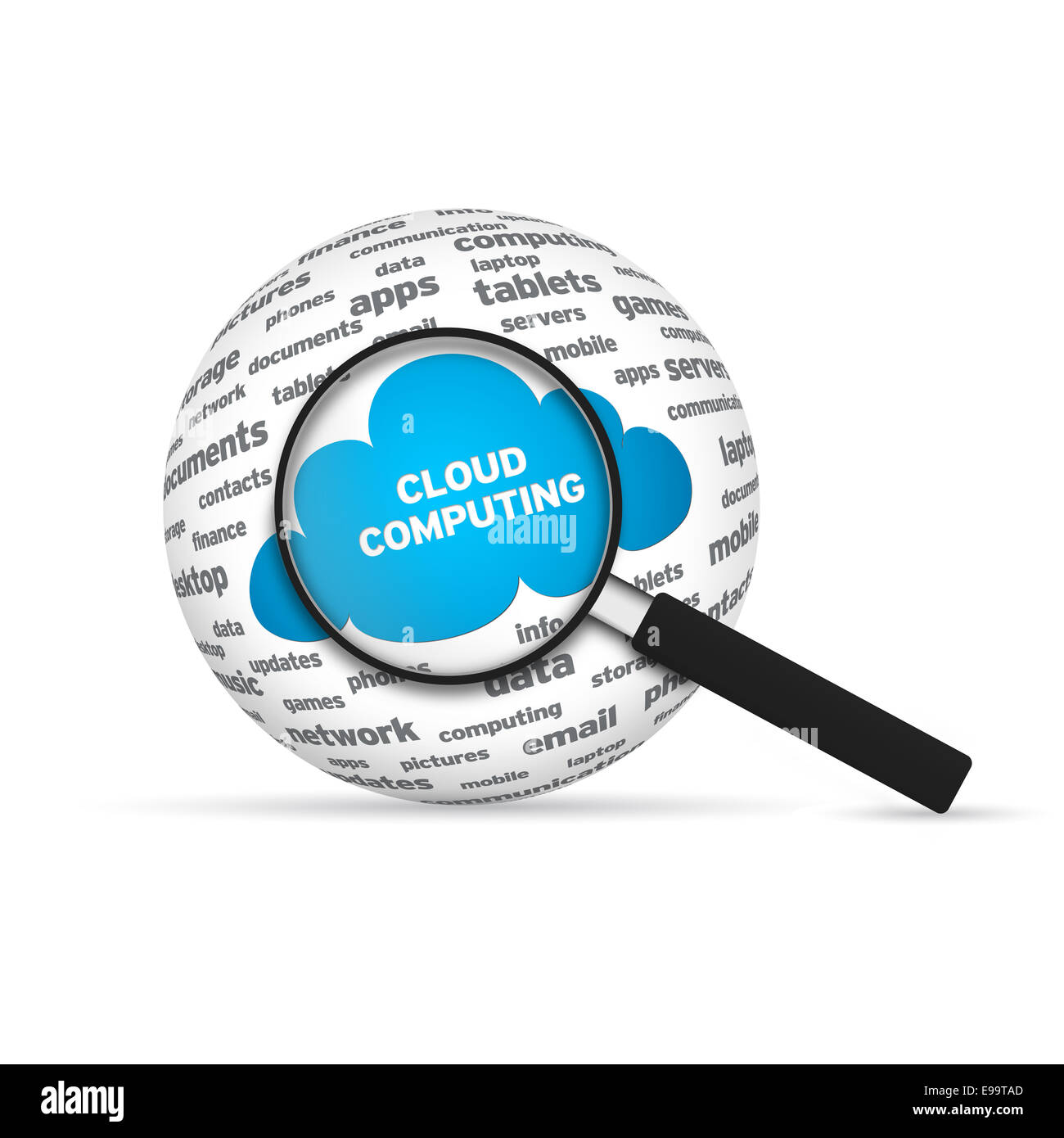 Cloud computing text in hi-res stock photography and images - Alamy
