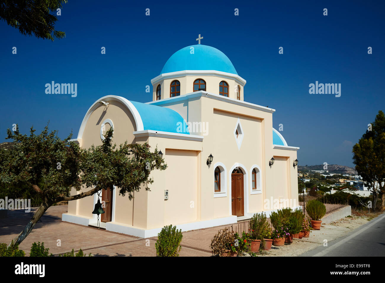 Orthodox church, Kos, Greek islands Stock Photo - Alamy