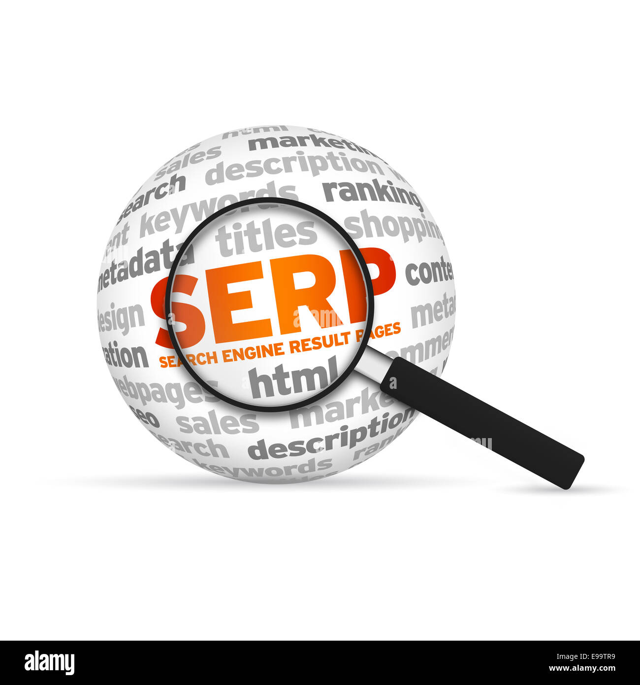 Search Engine Result Pages Stock Photo - Alamy