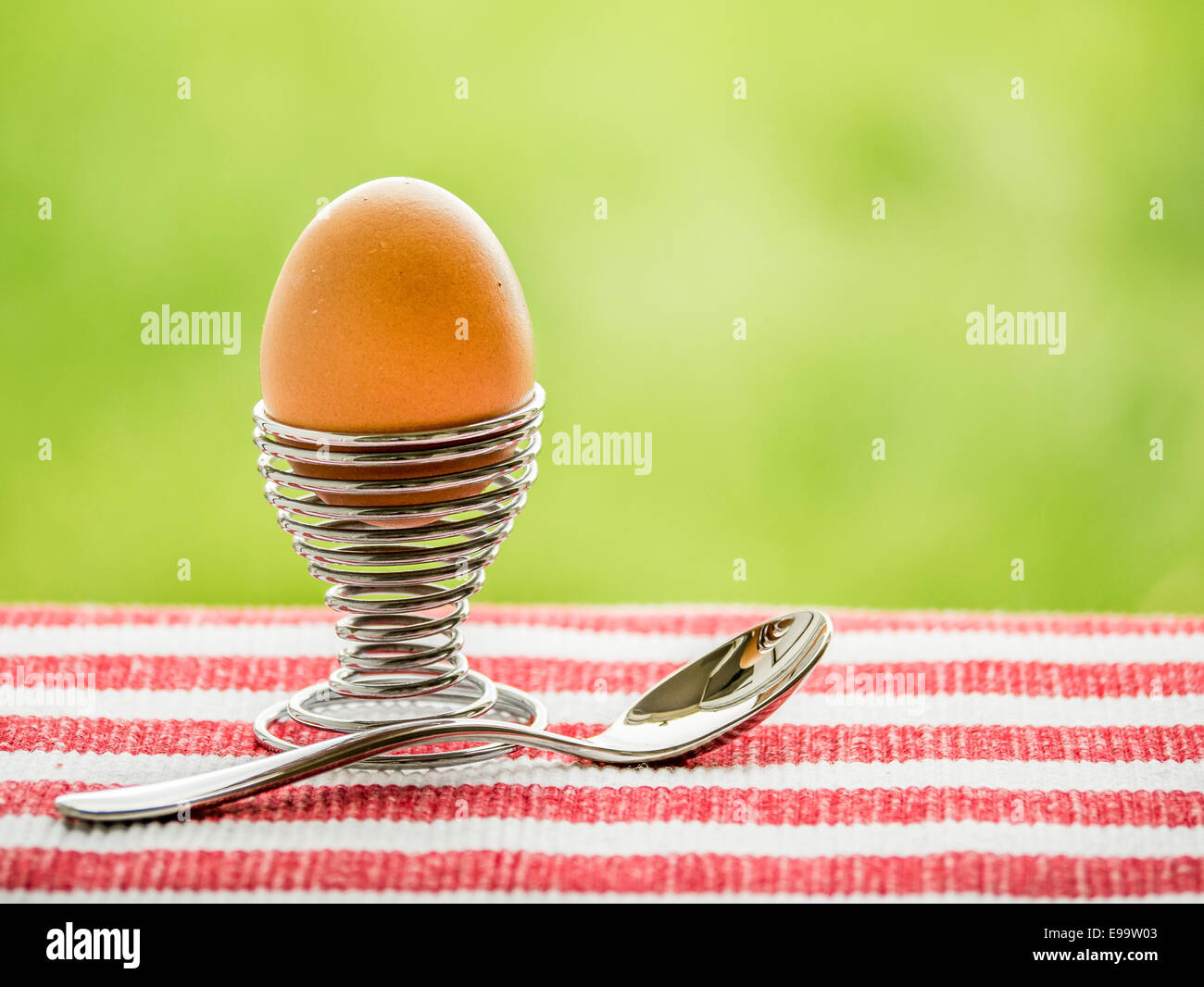 One boiled egg Stock Photo - Alamy