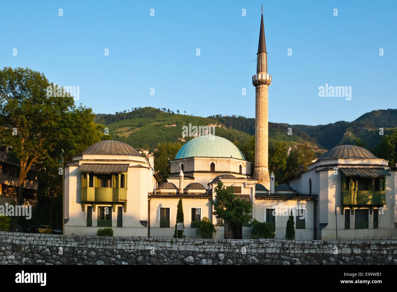 Mosque in Bosnia, Sarajevo Stock Photo - Alamy