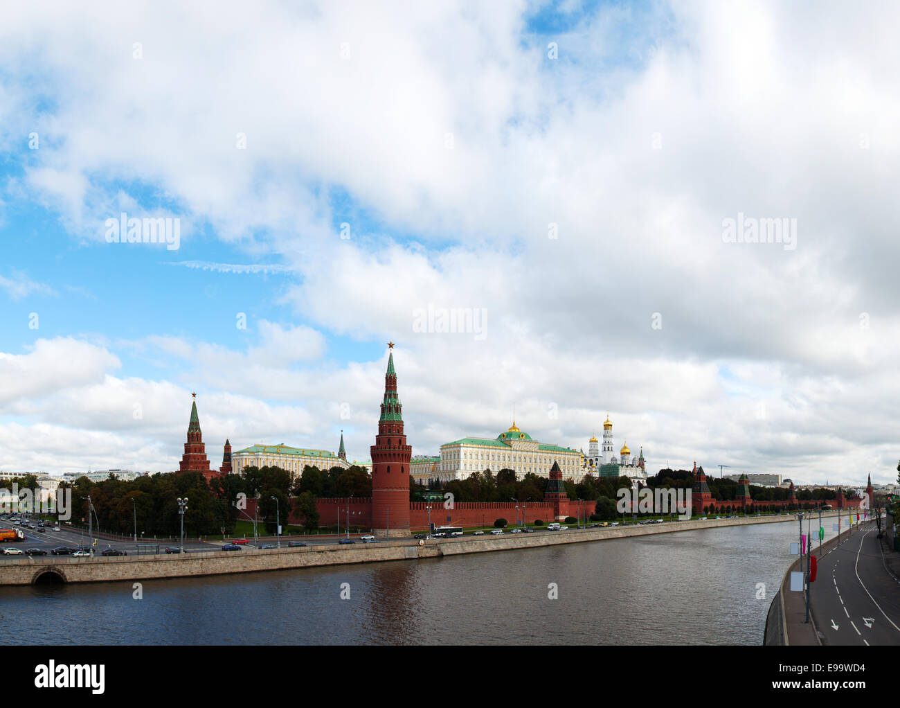 Overview of downtown Moscow Stock Photo - Alamy