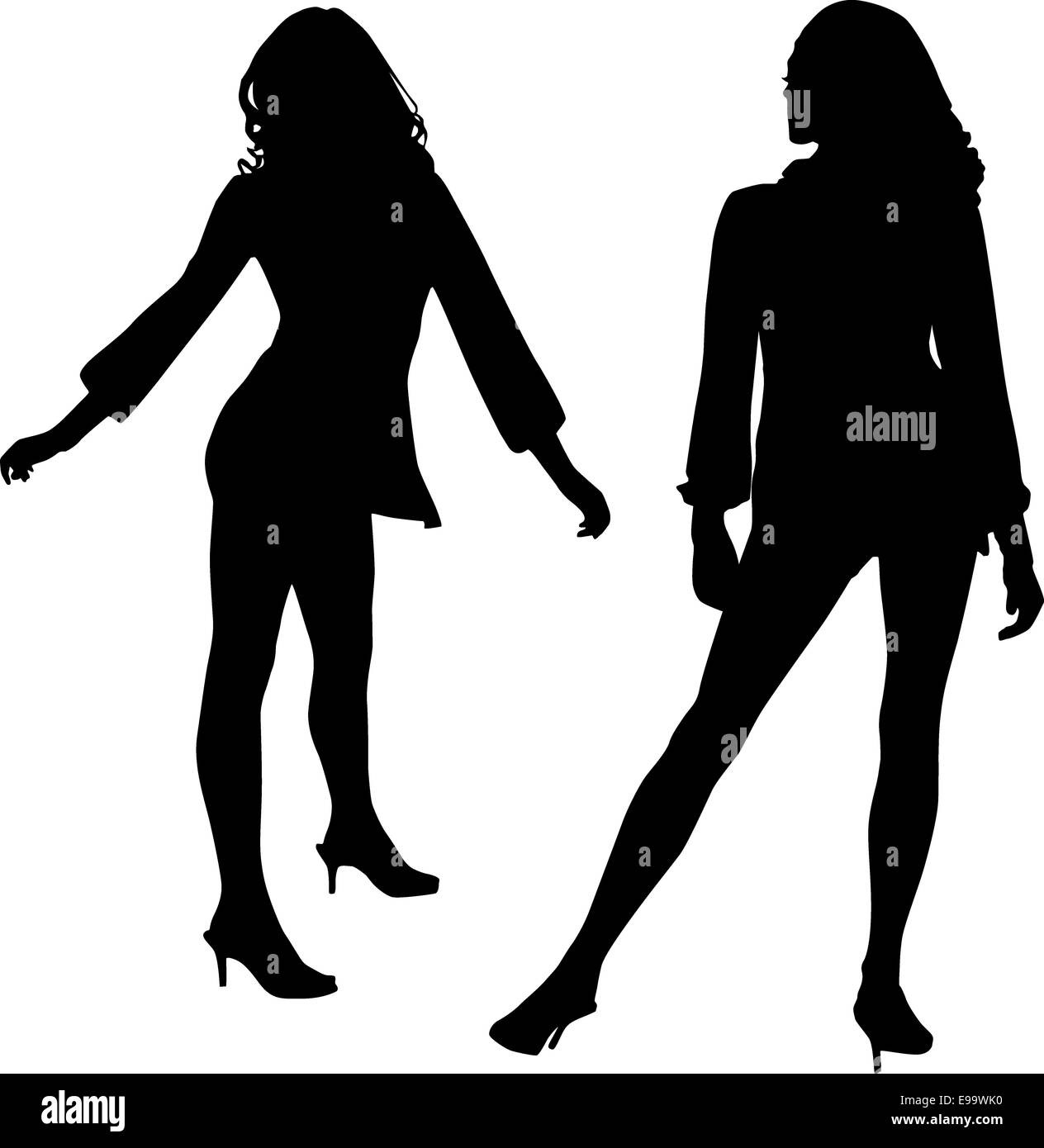 Dancer silhouette hi-res stock photography and images - Alamy
