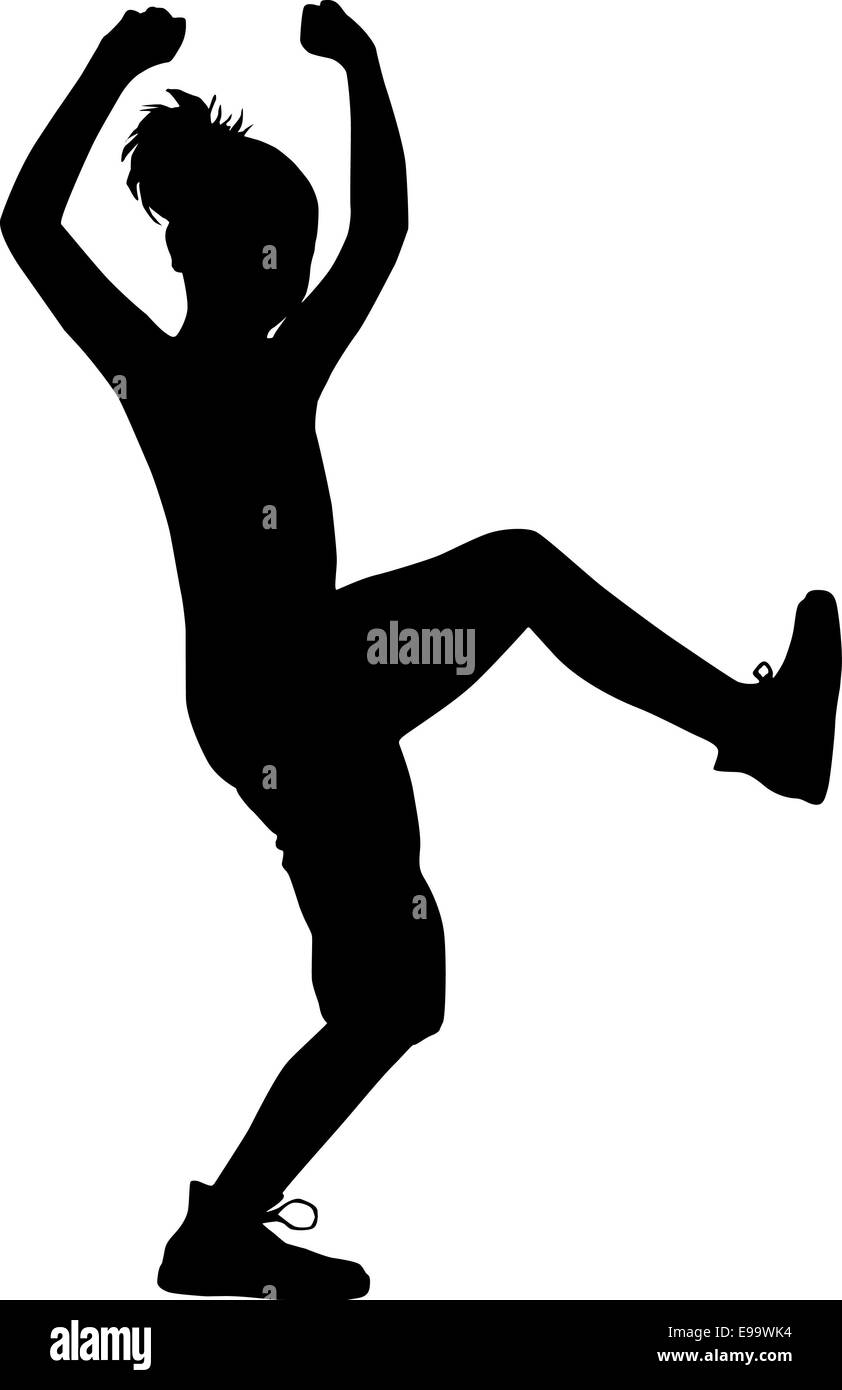 Step Dance Silhouette
