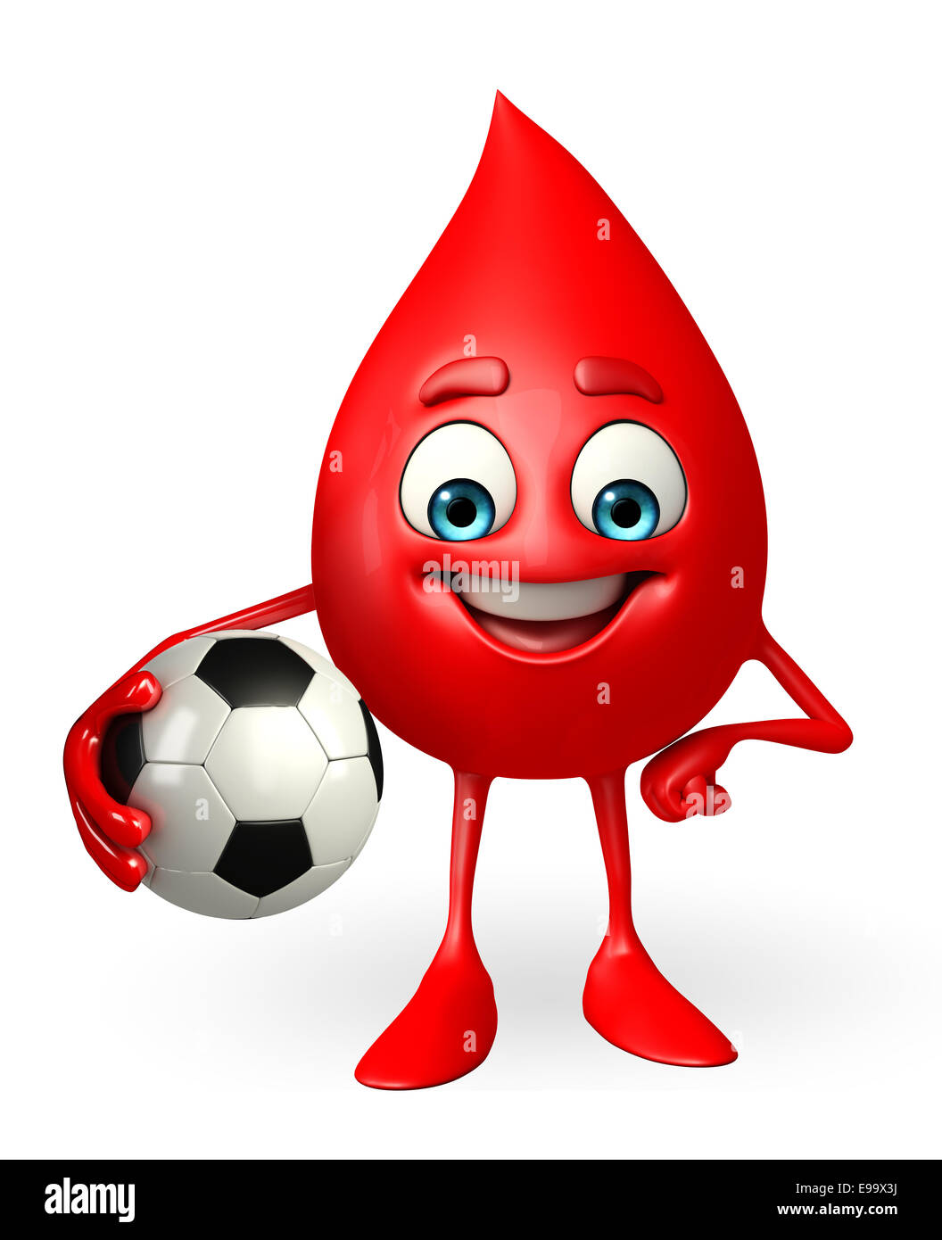 Illustration of football and blood hi-res stock photography and images ...