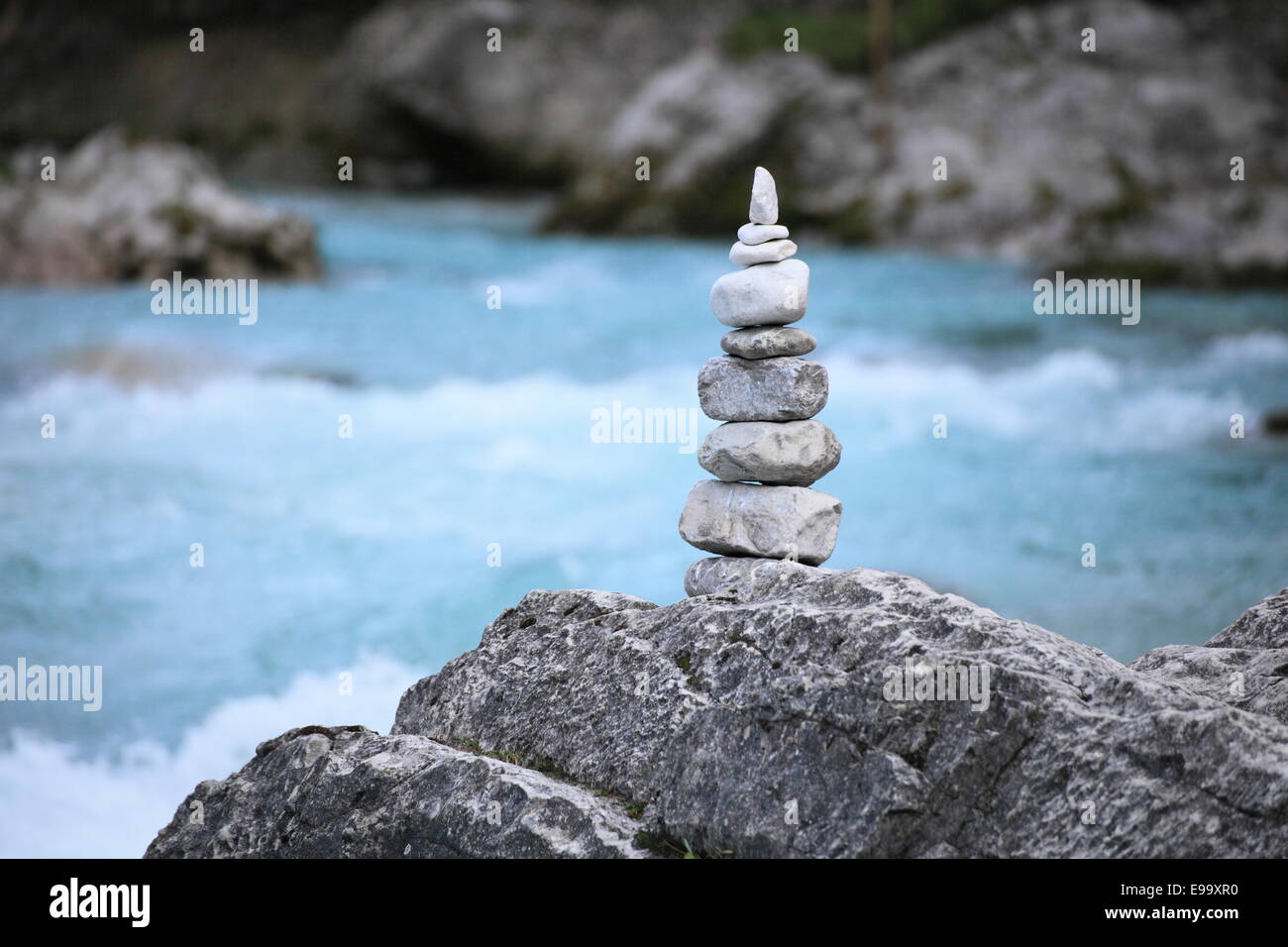 stone and water Stock Photo - Alamy