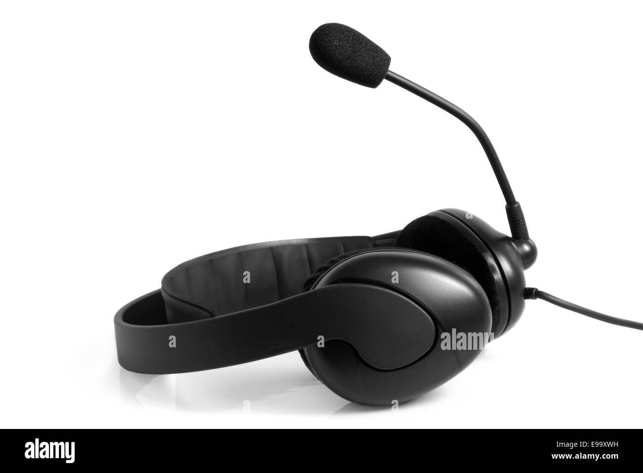 Electronic headset Black and White Stock Photos & Images - Alamy
