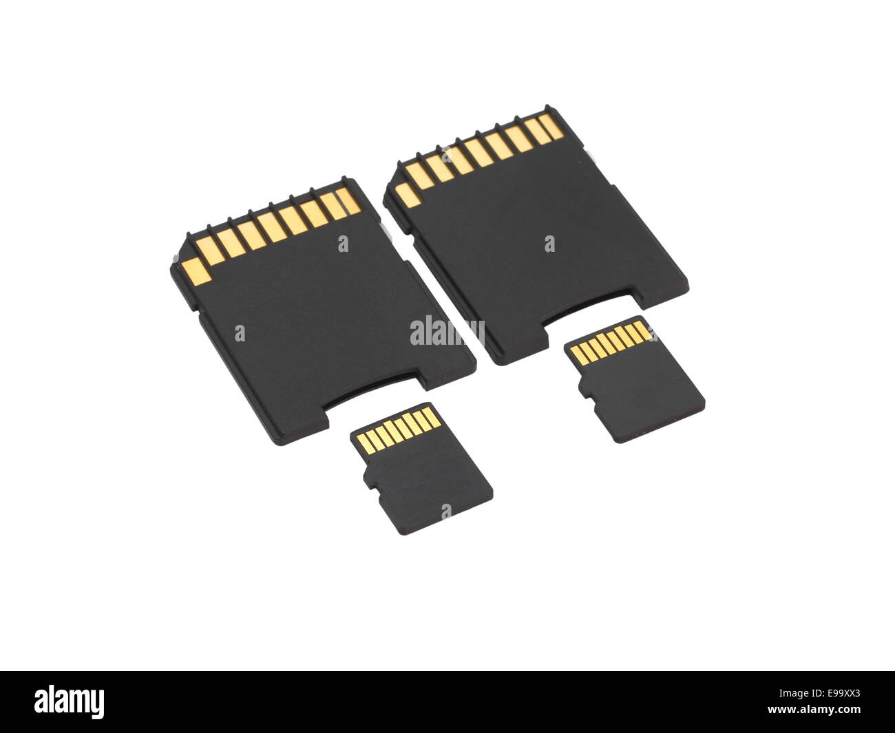 memory card on a white background Stock Photo - Alamy