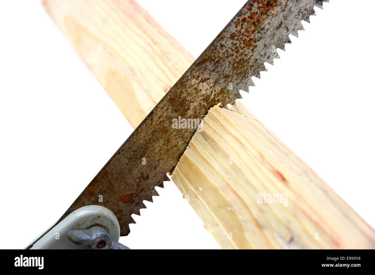 Wooden hacksaw hi-res stock photography and images - Alamy