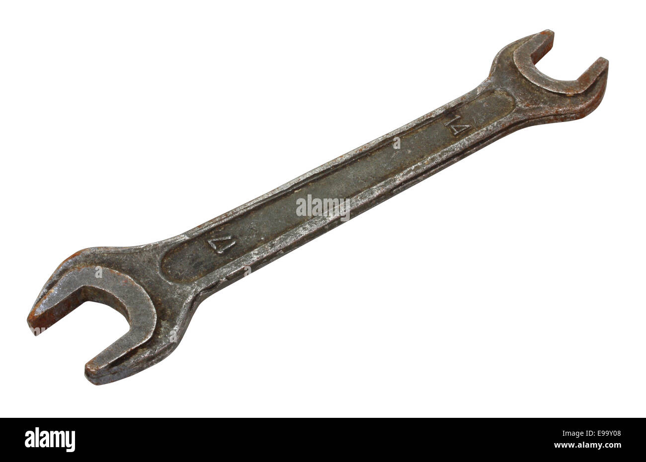 Stainless Steel Wrench close up Stock Photo - Alamy