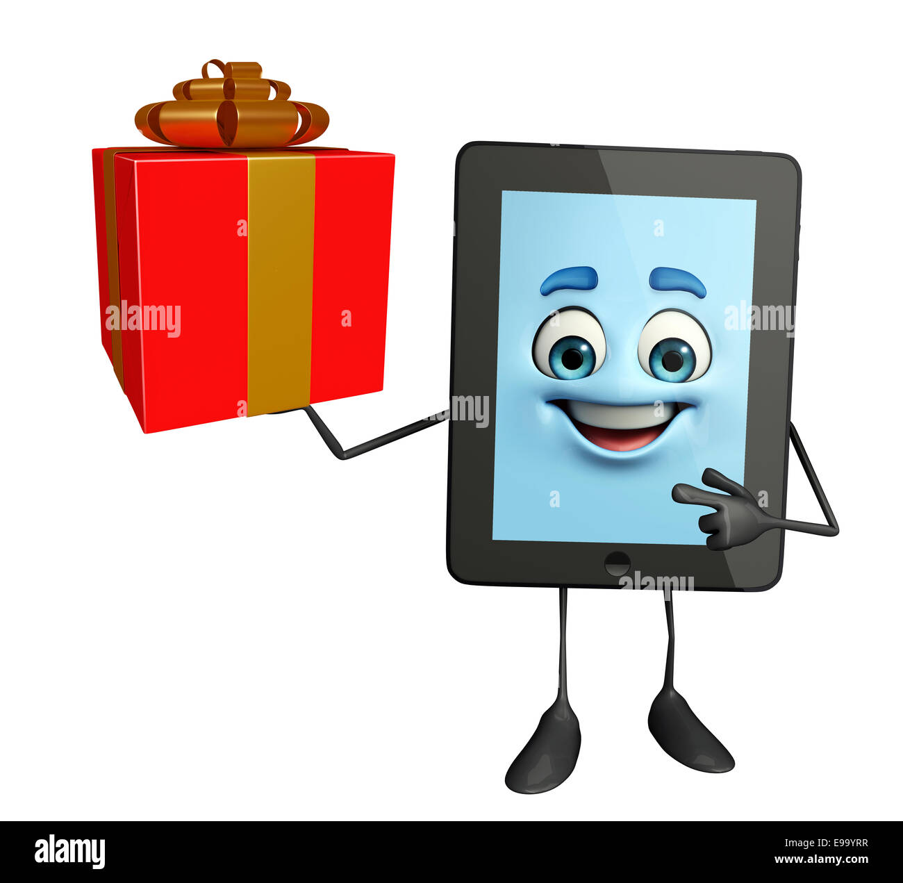 Gift notebook character cartoon hi-res stock photography and images - Alamy