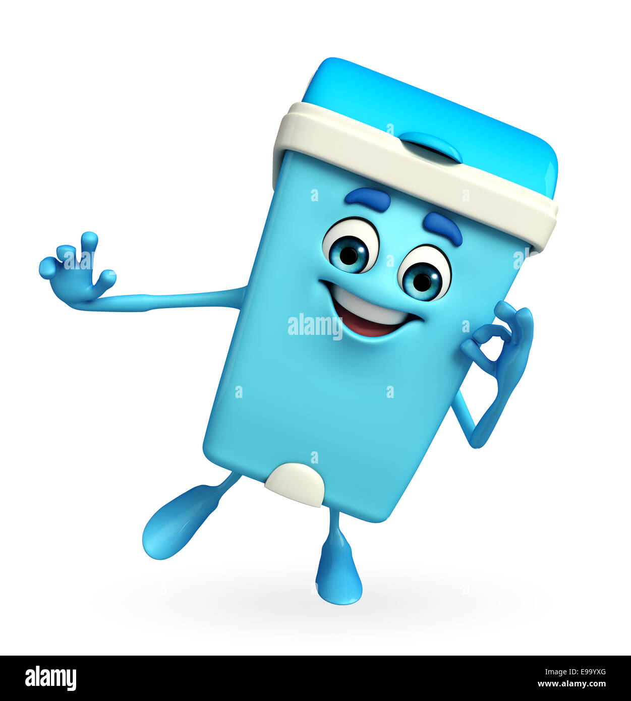 Cartoon character dustbin sign hi-res stock photography and images - Alamy