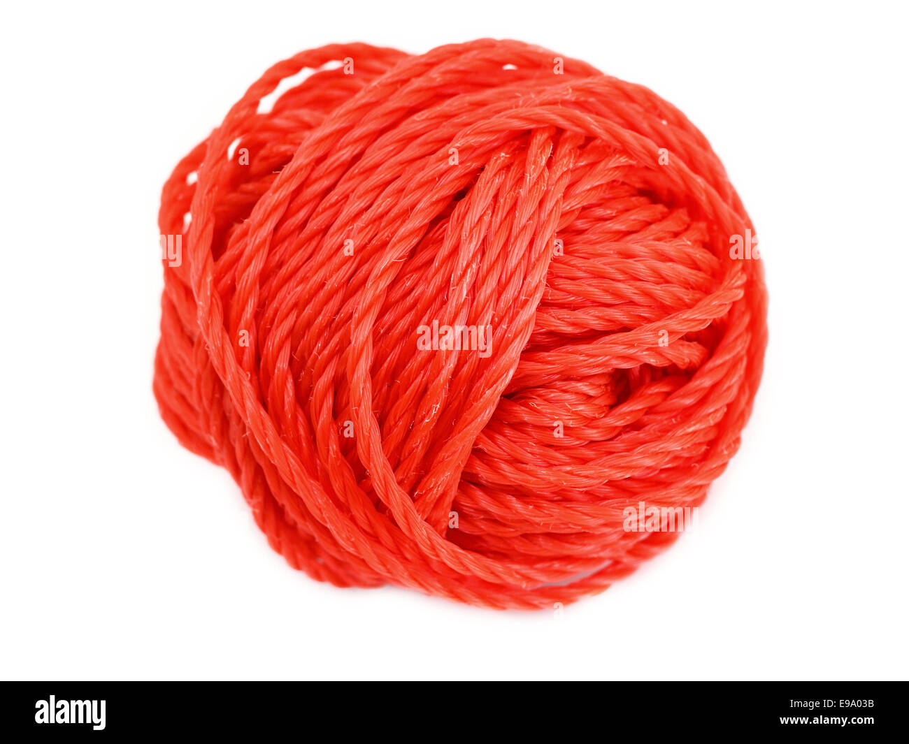 Cotton yarn ball on Cut Out Stock Images & Pictures - Alamy