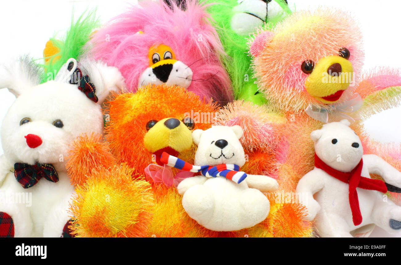Children's bright beautiful soft toy Stock Photo - Alamy