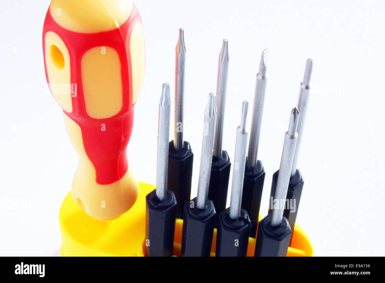 Set of screw-drivers Stock Photo - Alamy