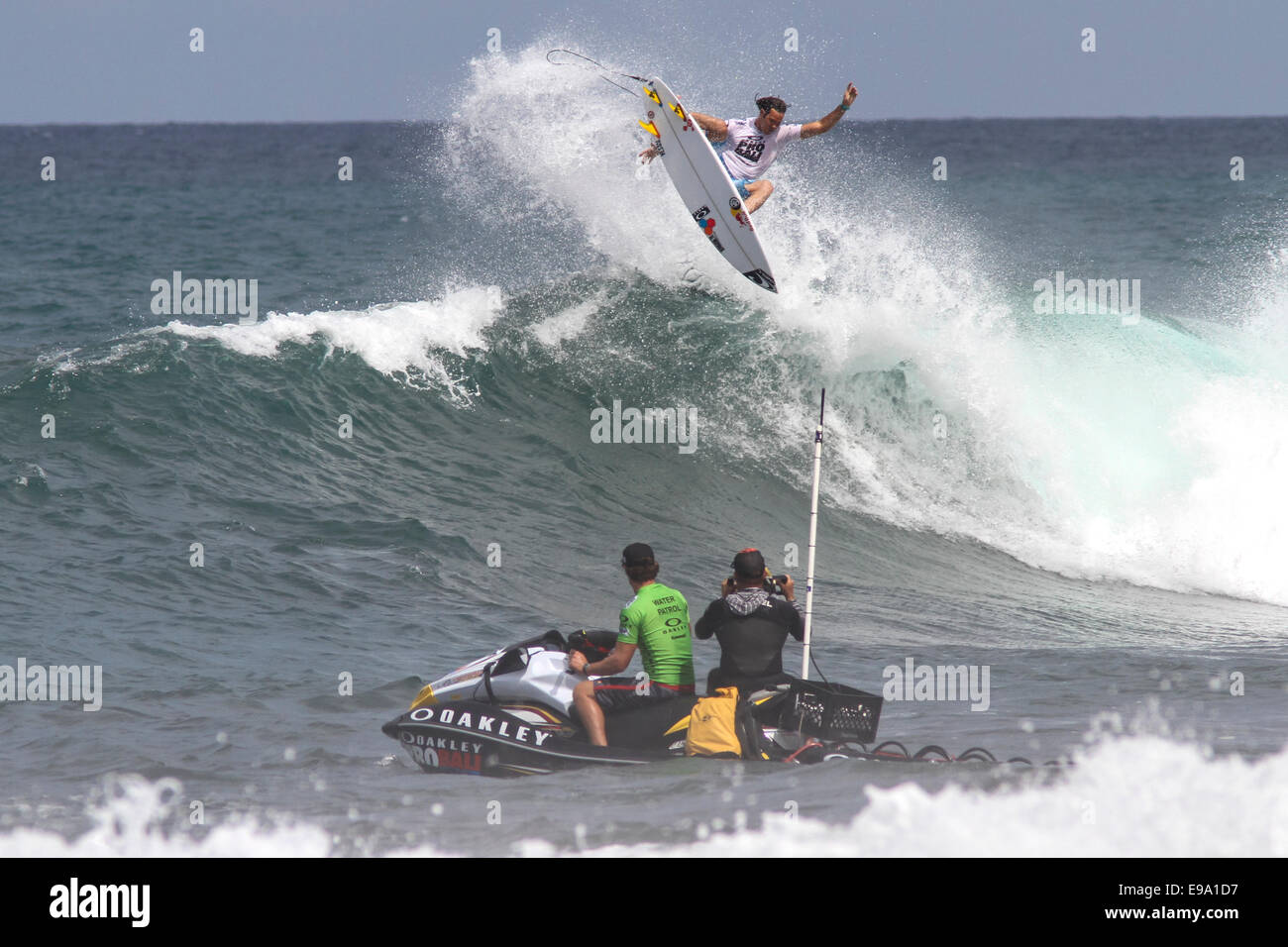 Jordy Smith at Oakley Pro Bali ASP World Championship 2013 Stock Photo ...