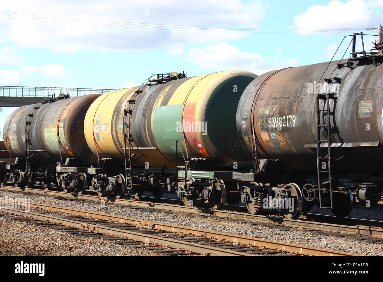 Unloading Rail Tank Cars
