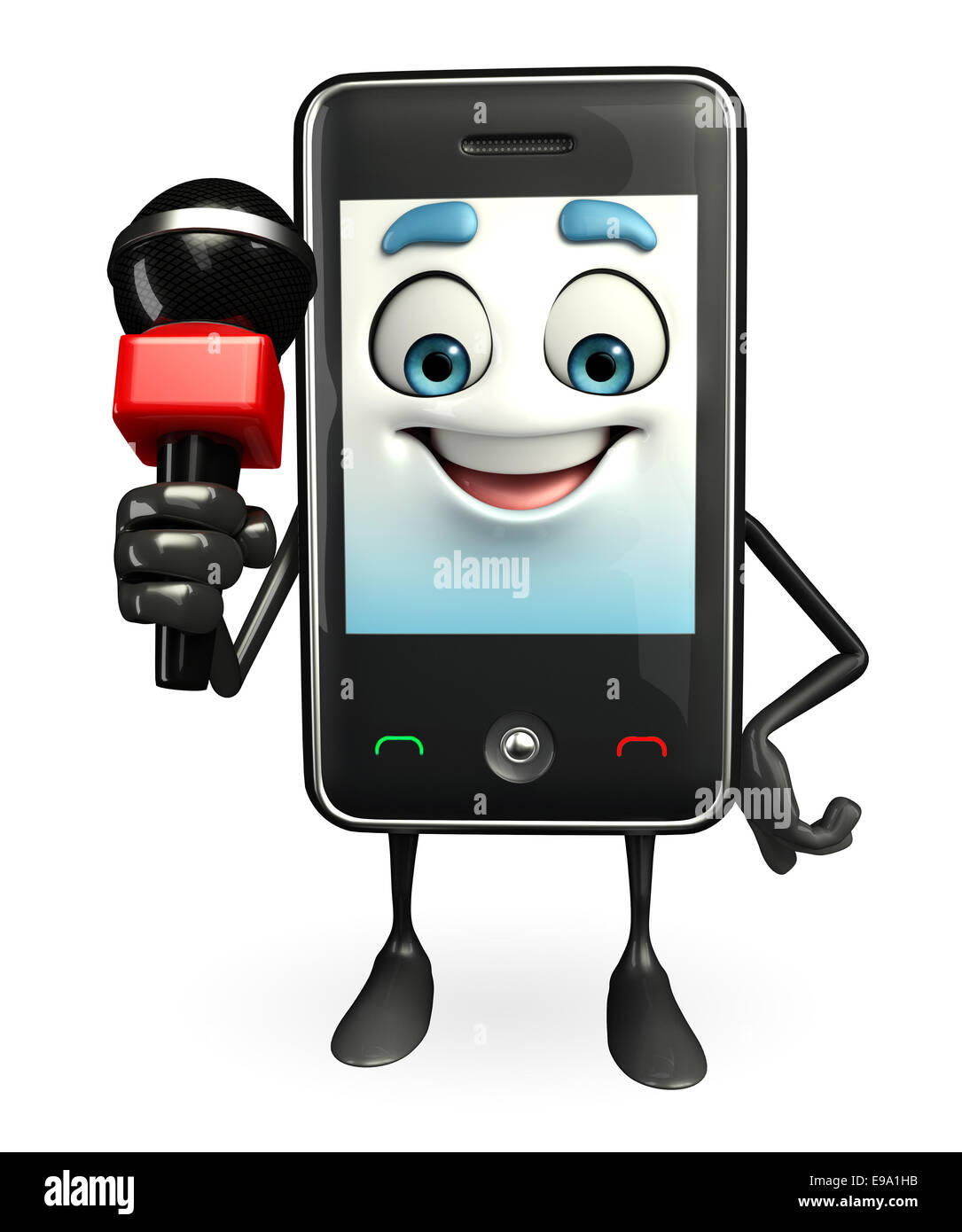 Mike phone hi-res stock photography and images - Alamy