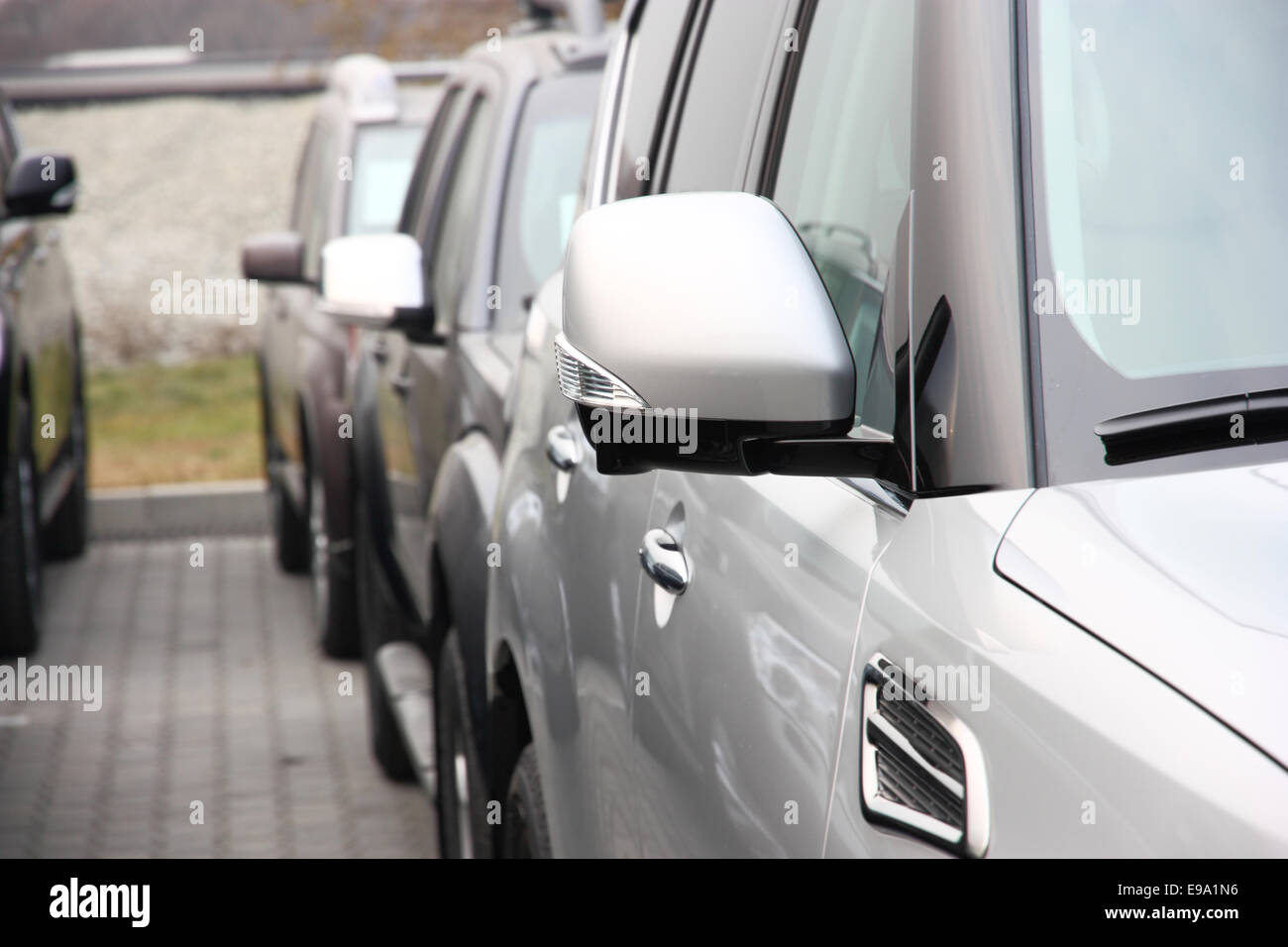 Group of cars Stock Photo - Alamy