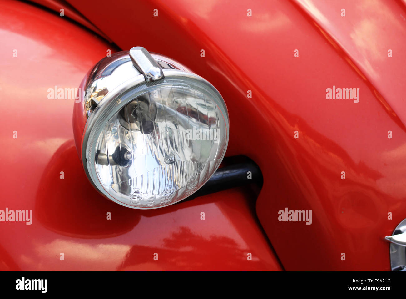 light of a red car Stock Photo - Alamy