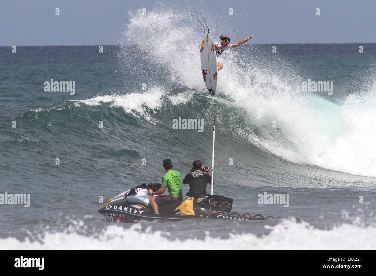 Jordy Smith at Oakley Pro Bali ASP World Championship 2013 Stock Photo ...
