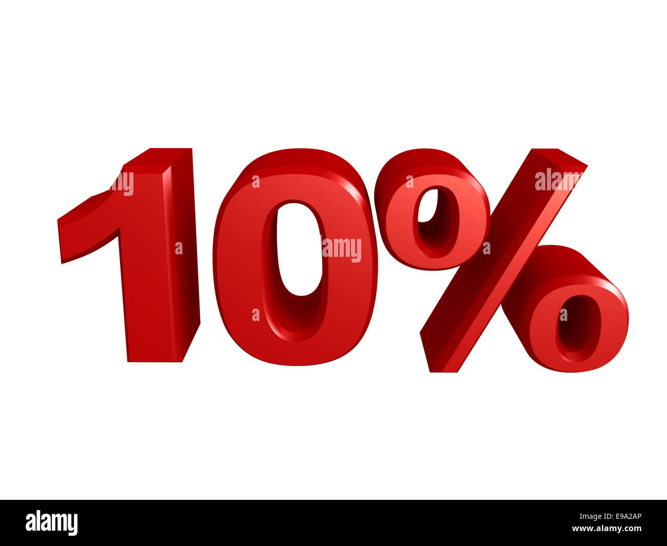 10 percent pay Cut Out Stock Images & Pictures - Alamy