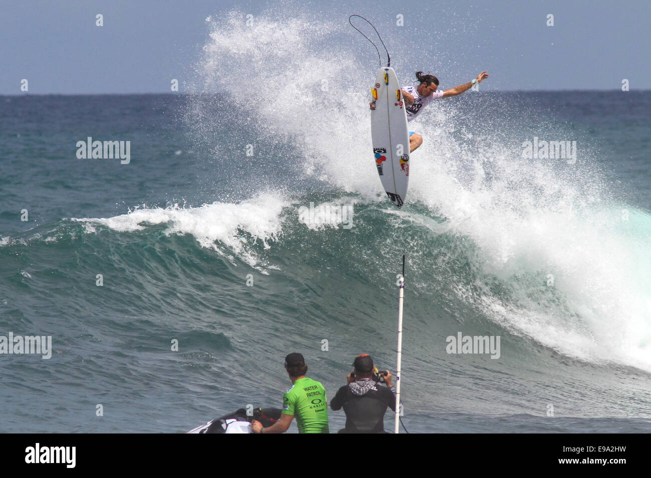 Jordy Smith at Oakley Pro Bali ASP World Championship 2013 Stock Photo ...