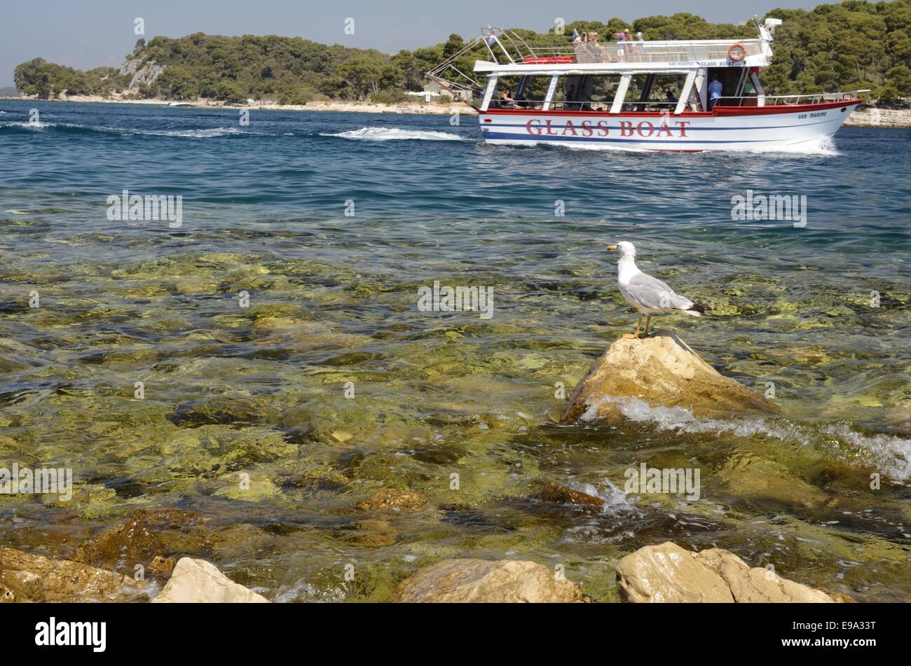 Red Island (Croatia Stock Photo - Alamy
