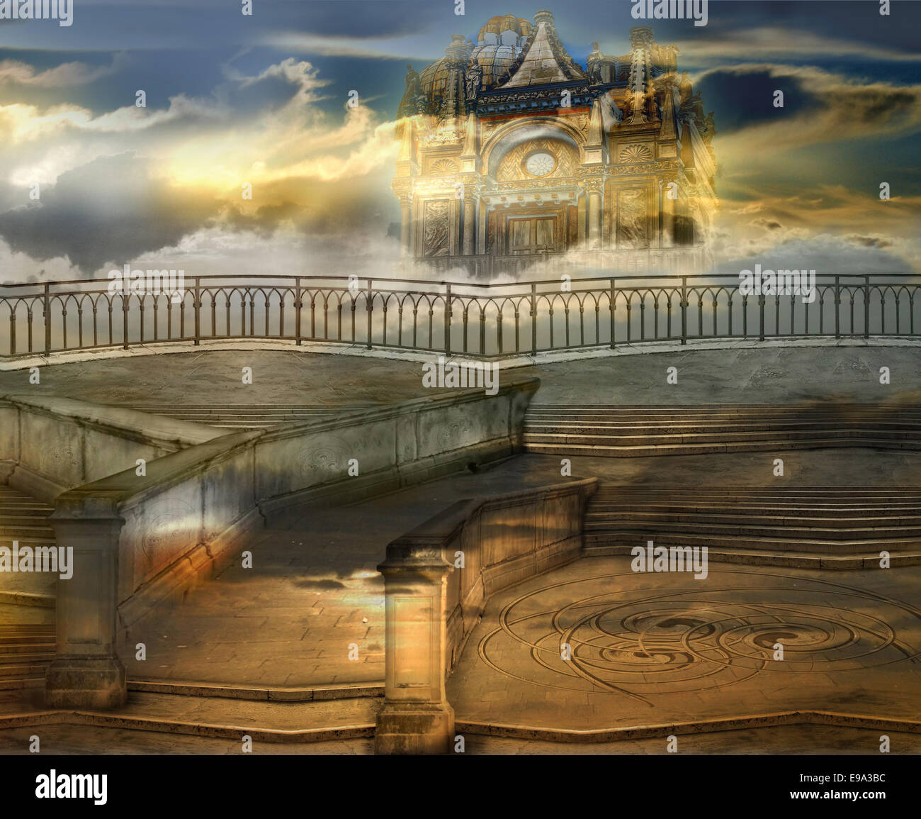 The celestial palace Stock Photo - Alamy