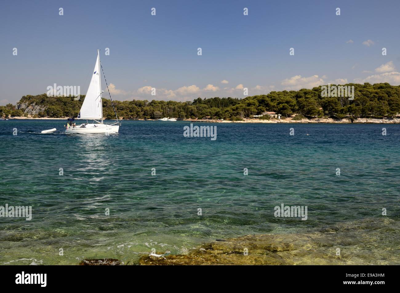 Red Island (Croatia Stock Photo - Alamy