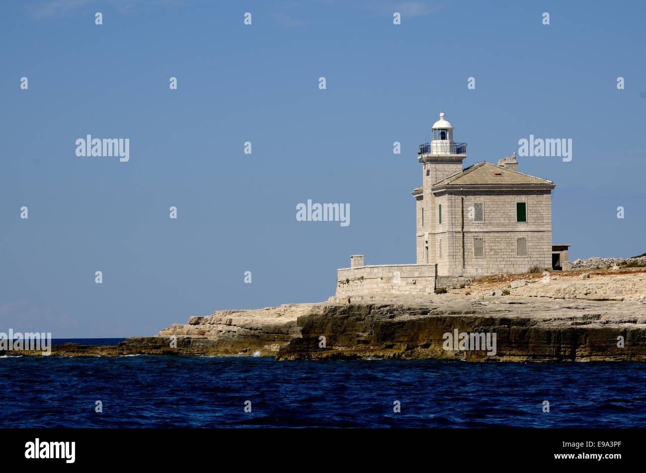 Stone Lighthouse (Brijuni Stock Photo - Alamy