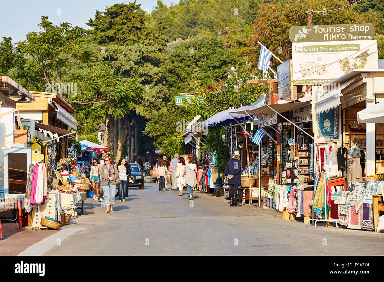 Zia village, Kos, Greek Island Stock Photo - Alamy