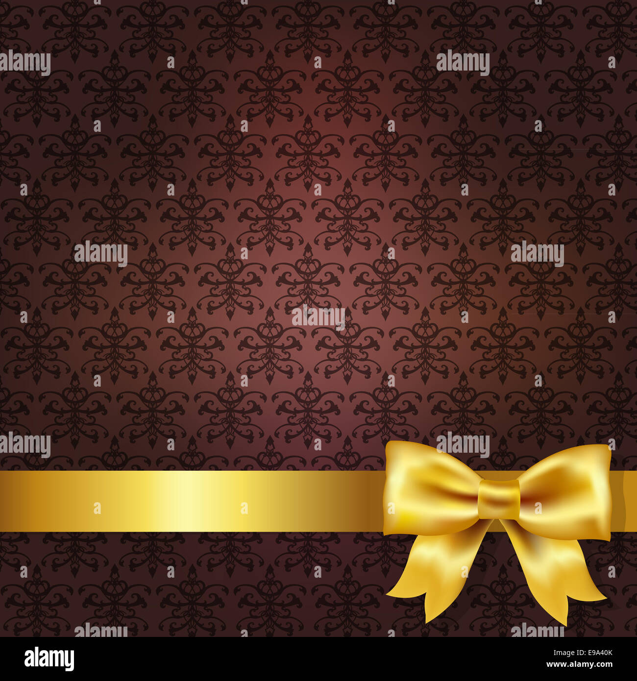 Dark Red Damask Background Stock Photo - Alamy