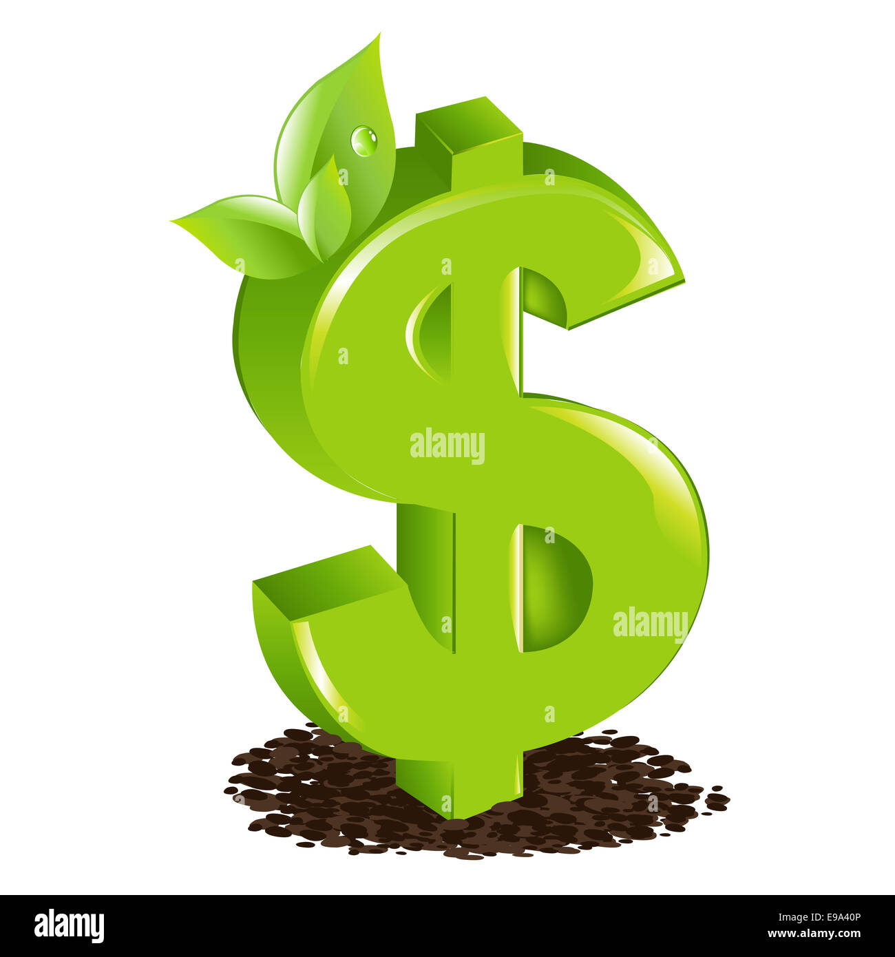 Money sprout Cut Out Stock Images & Pictures - Alamy