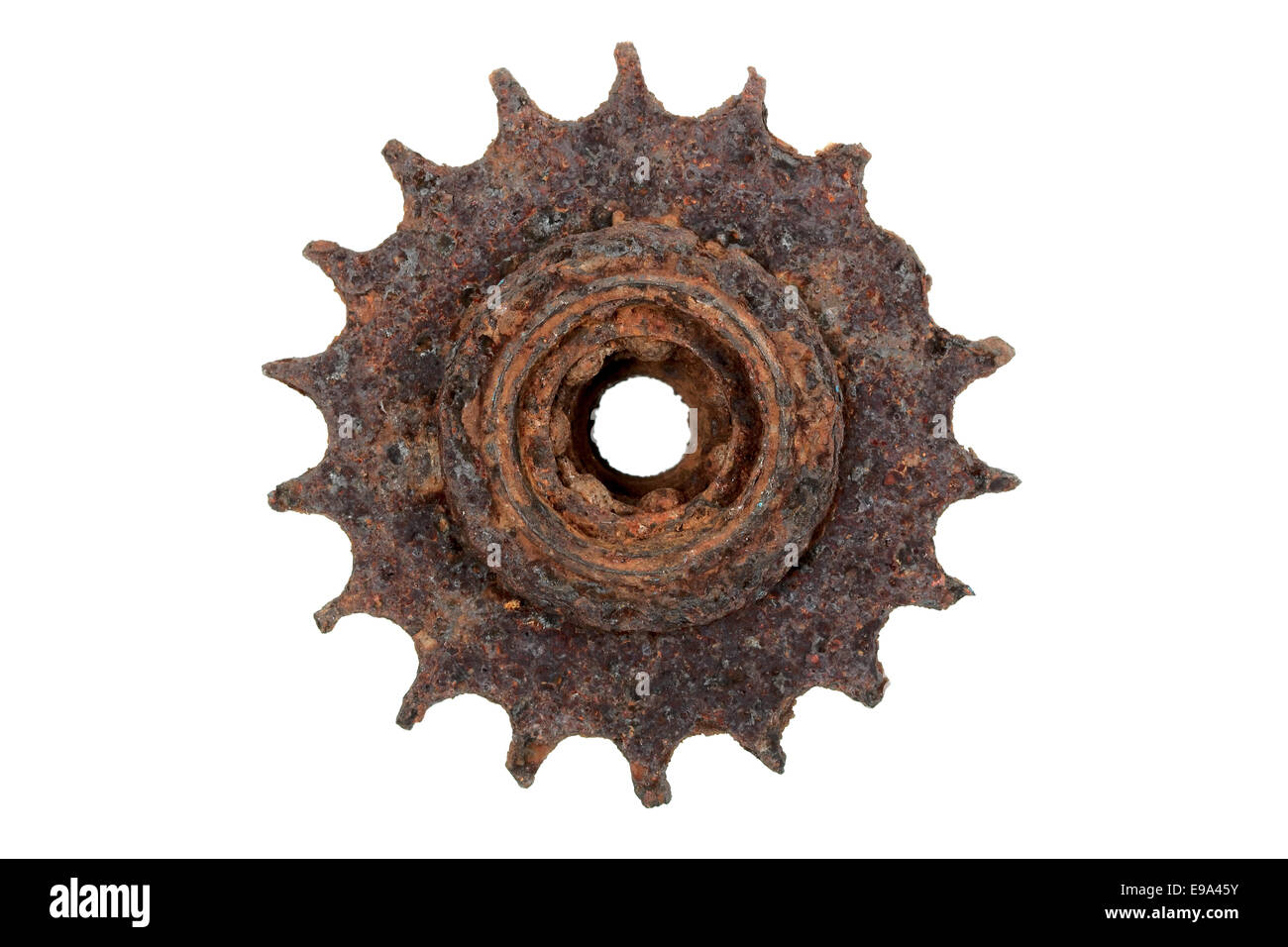 Old rusty gear Stock Photo - Alamy