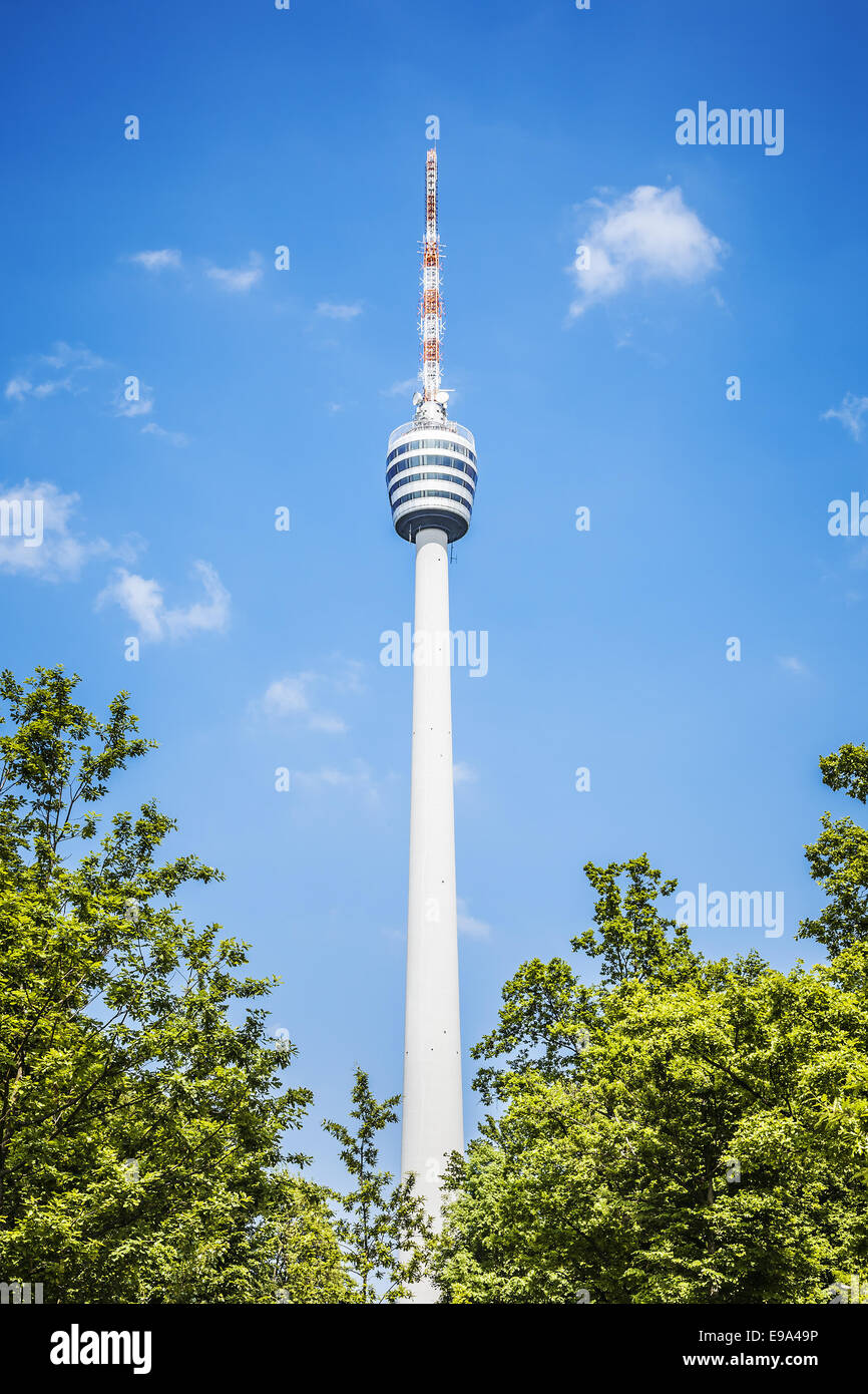 tv broadcasting tower Stock Photo - Alamy