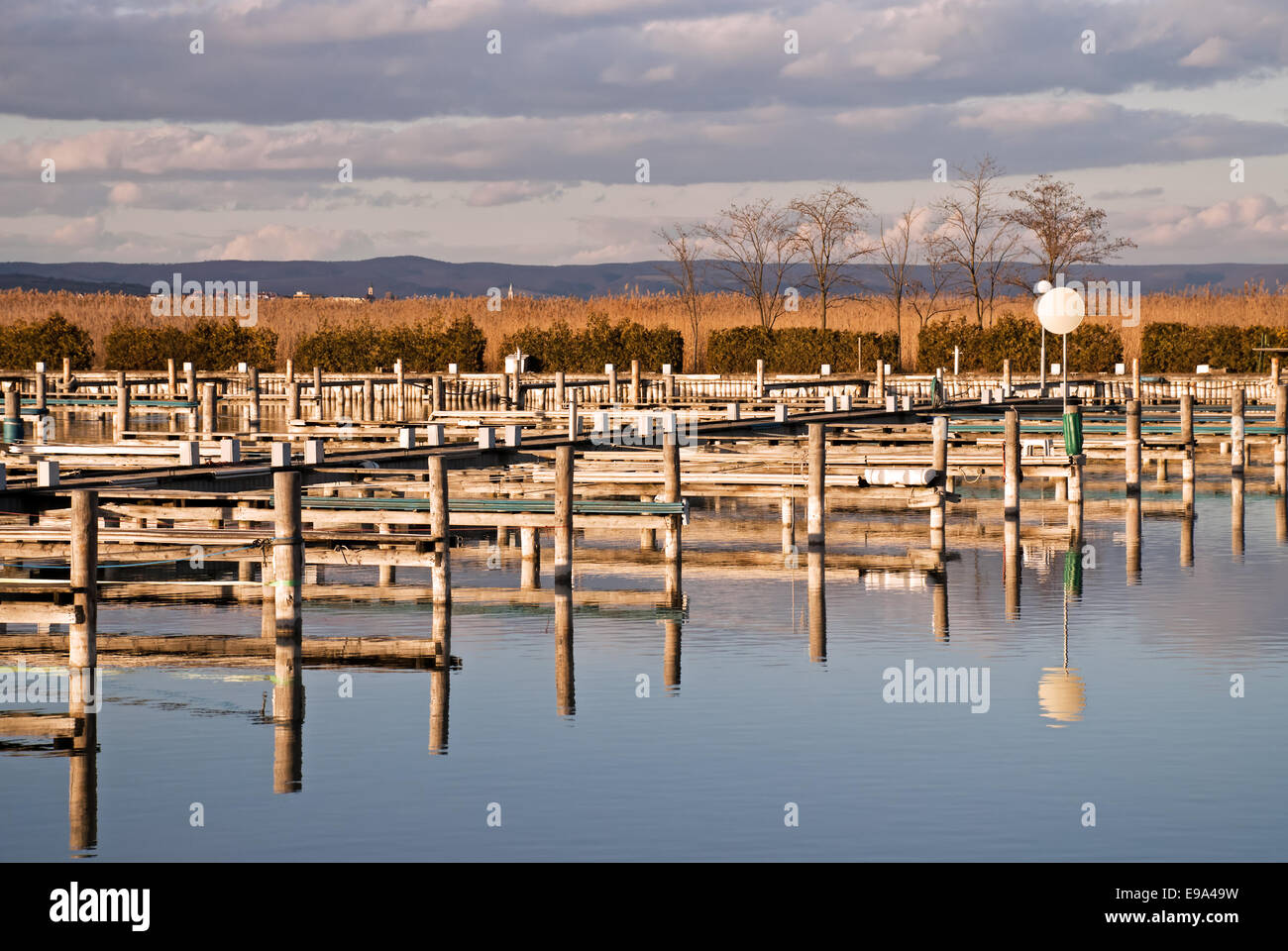 Winter marina hi-res stock photography and images - Alamy