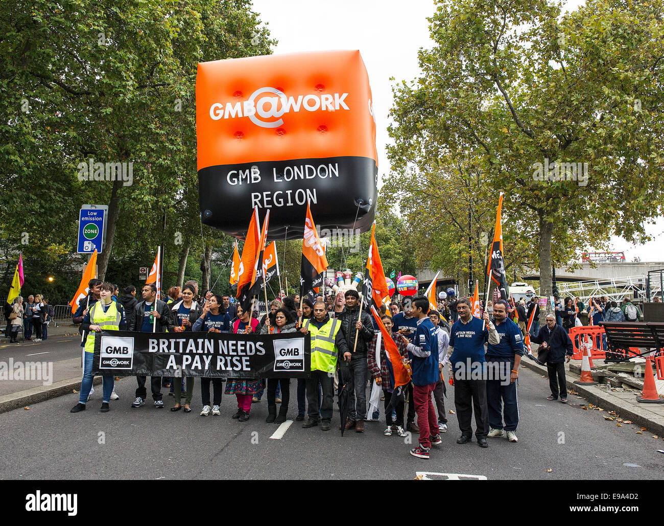'Britain Needs A Payrise' A TUC national demonstration in Central ...