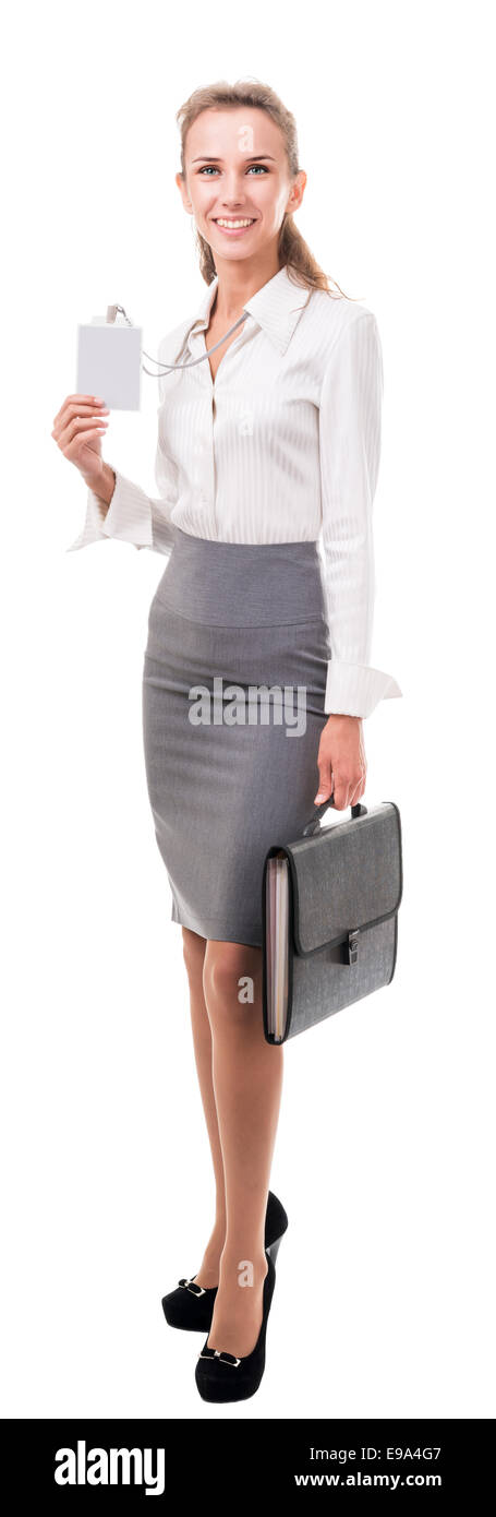 Office employee identity card hi-res stock photography and images - Alamy