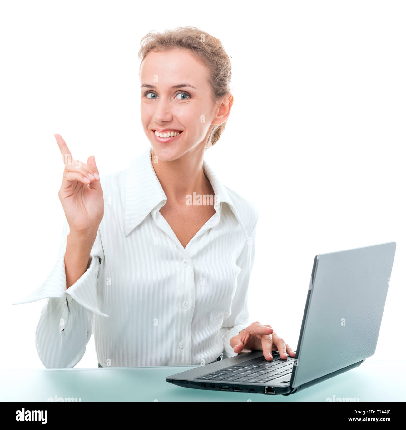 friendly administrative assistant Stock Photo - Alamy